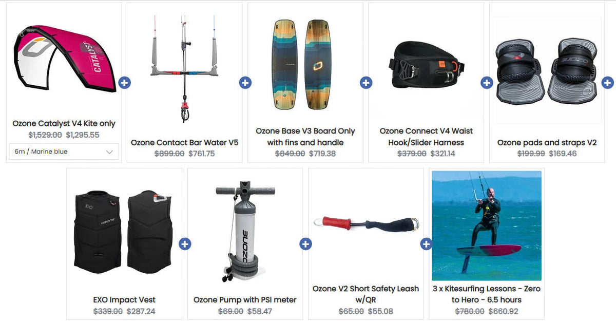 Kitesurf Beginner Package + 3 FREE Lessons – Kitethrills